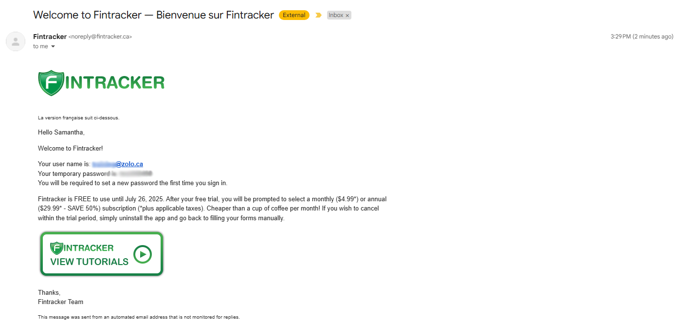 How do I Sign in to Fintracker for the First Time? – Zolo Canada