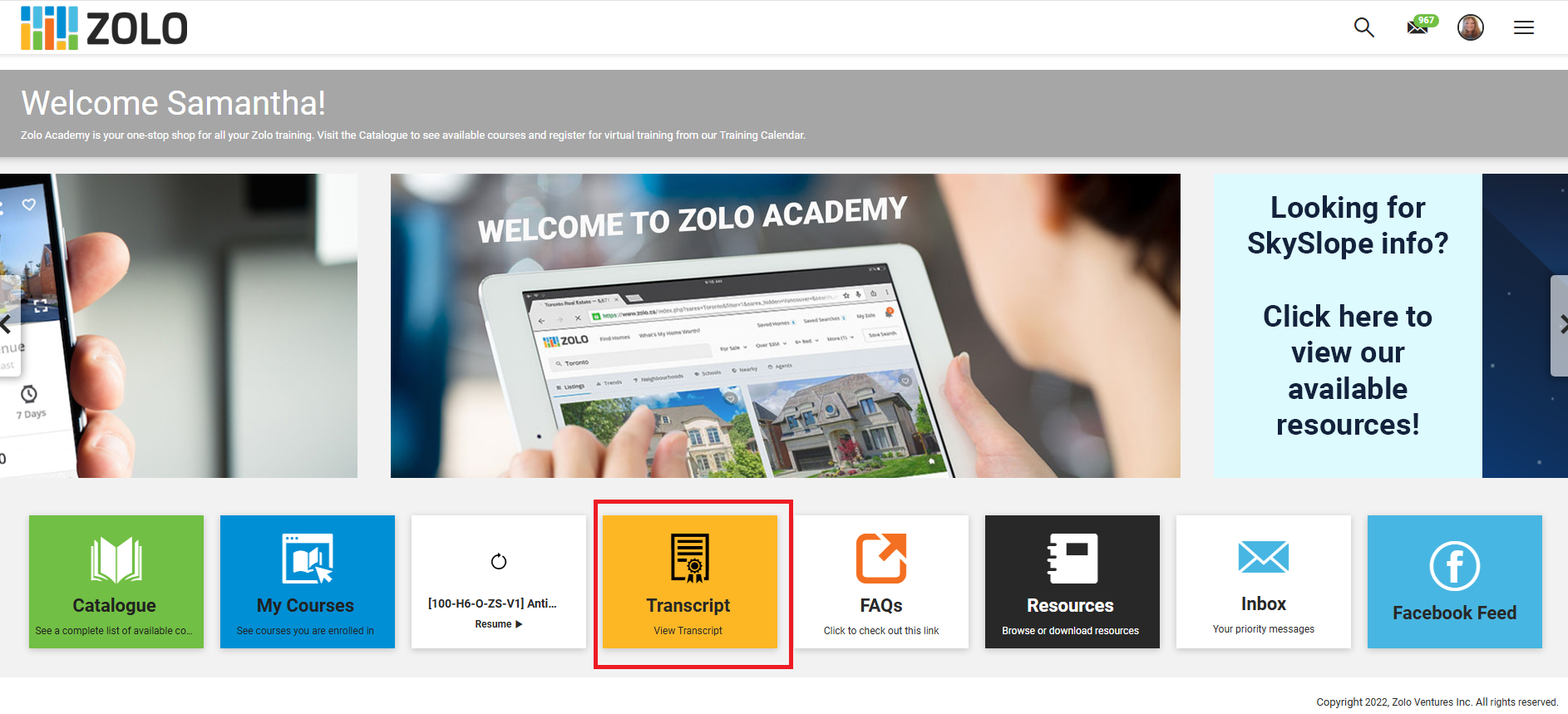 How do I Check my Transcript in Zolo Academy? – Zolo Canada