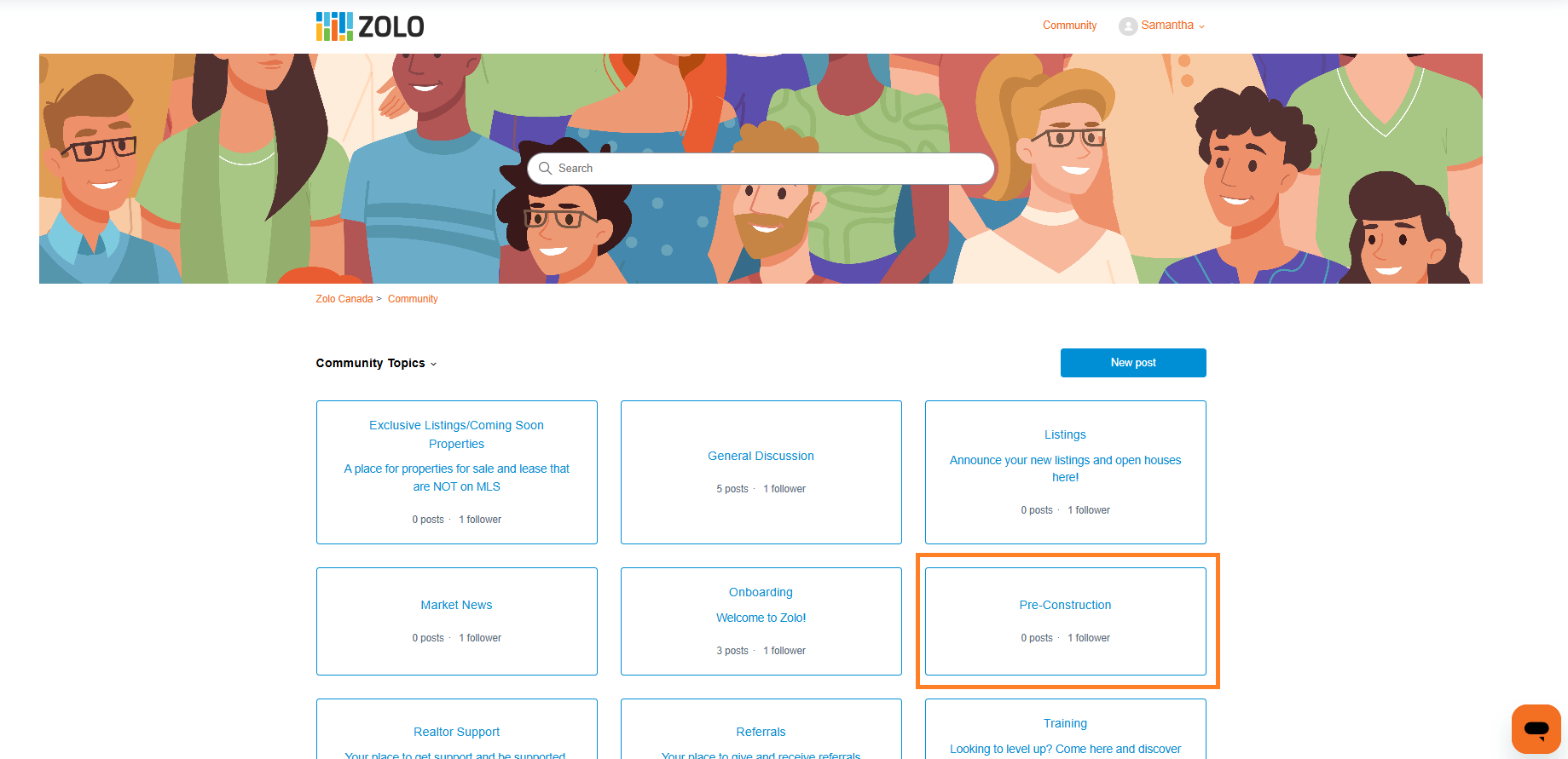 How do I Follow a Topic in Zolo Community ? – Zolo Canada