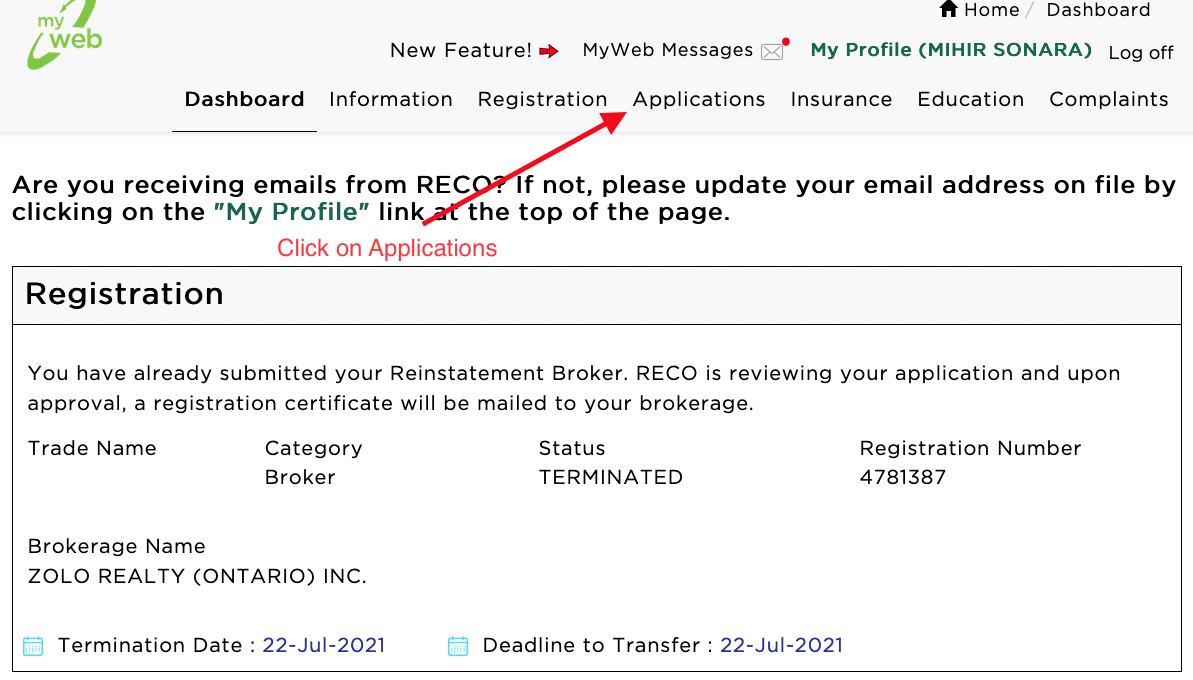 How do I reinstate my RECO license after it has lapsed? – Zolo Canada
