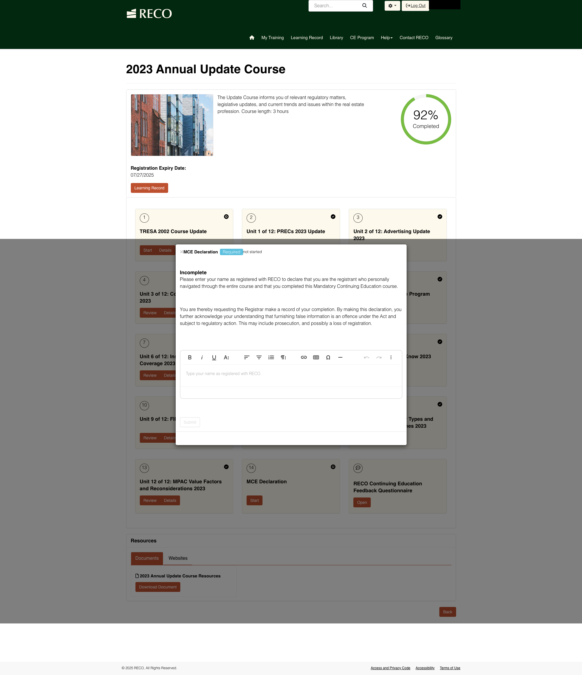 How do I Renew my RECO license? – Zolo Canada