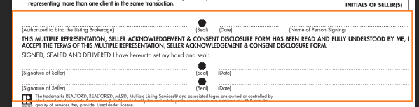 How do I Complete Form 325 - Multiple Representation, Seller ...