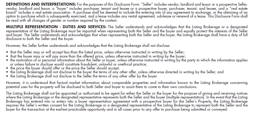 How do I Complete Form 325 - Multiple Representation, Seller ...